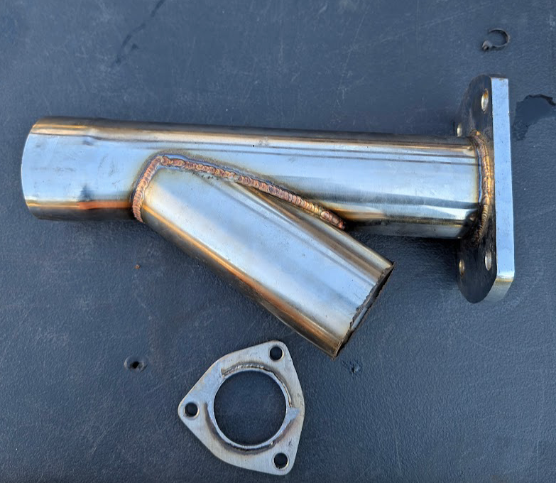 TA Performance Turbo Buick 3" Y Test Pipe with Four Bolt Flange – Watts ...